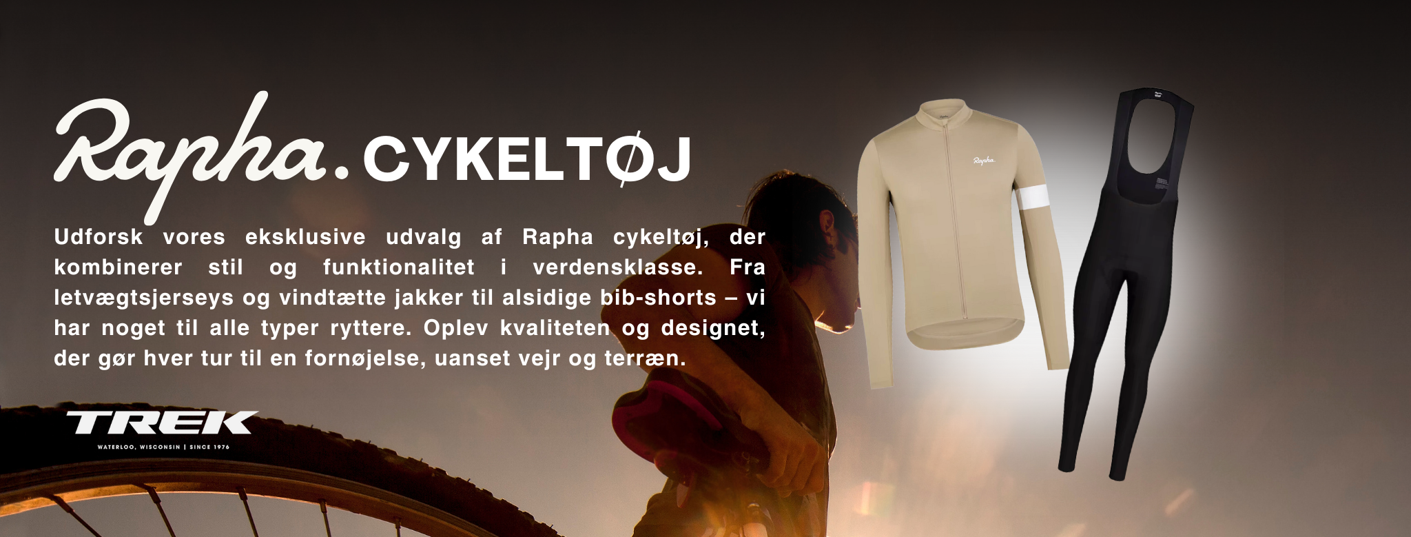 Rapha cykeltøj | + 70 varer | Shop stort udvalg her – Leadout Cycling